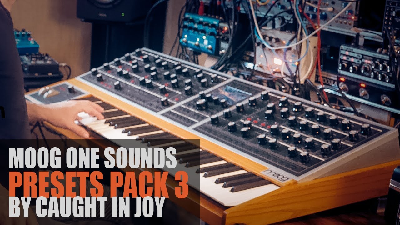 Moog One Presets Pack Vol. 3 by Caught In Joy - YouTube