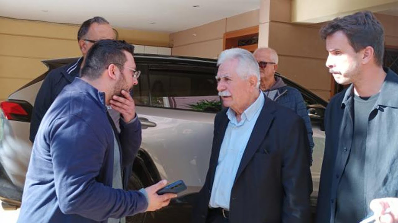 Ο Χρ. Κατσώτης μετά την αποτροπή της έξωσης στη Γλυφάδα - YouTube