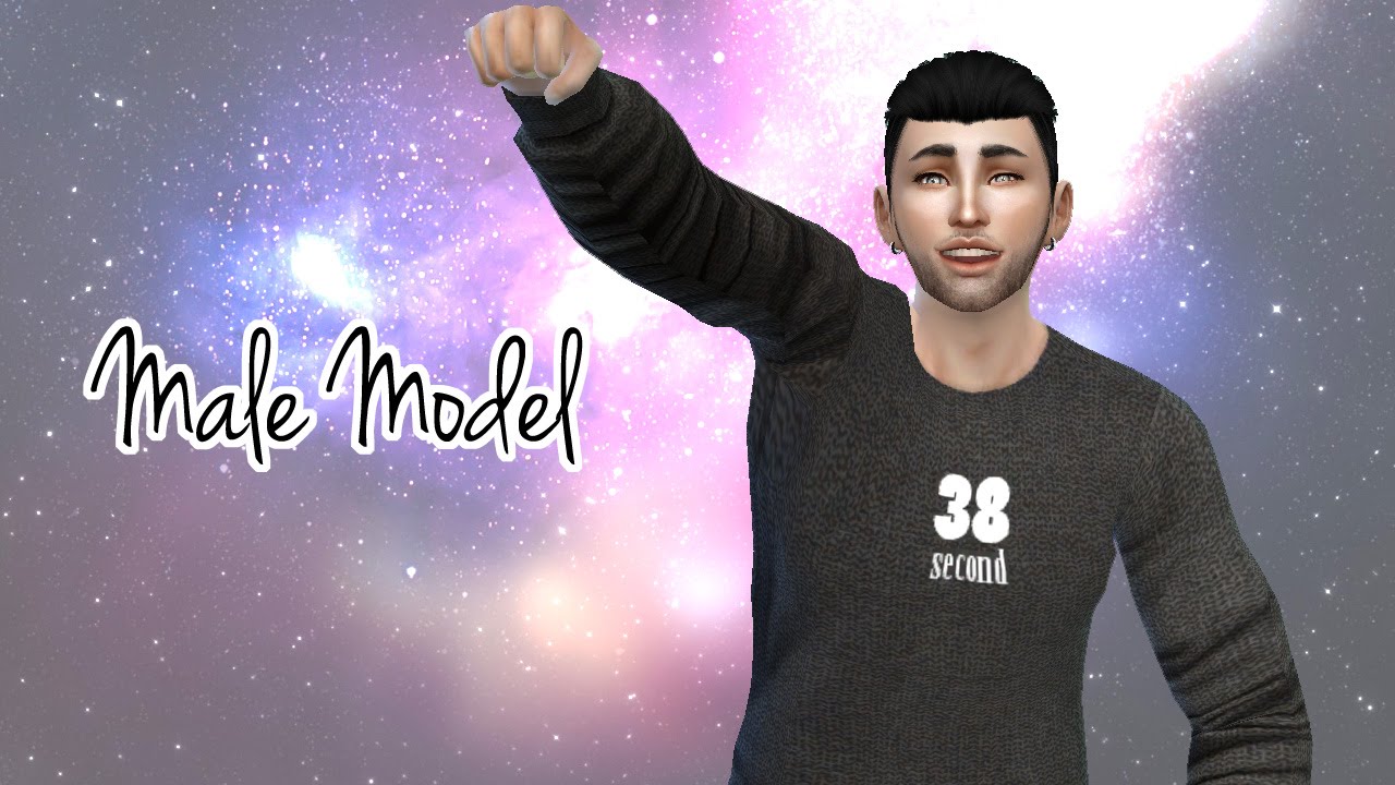 The Sims 4 Create A Sim | Male Model - YouTube