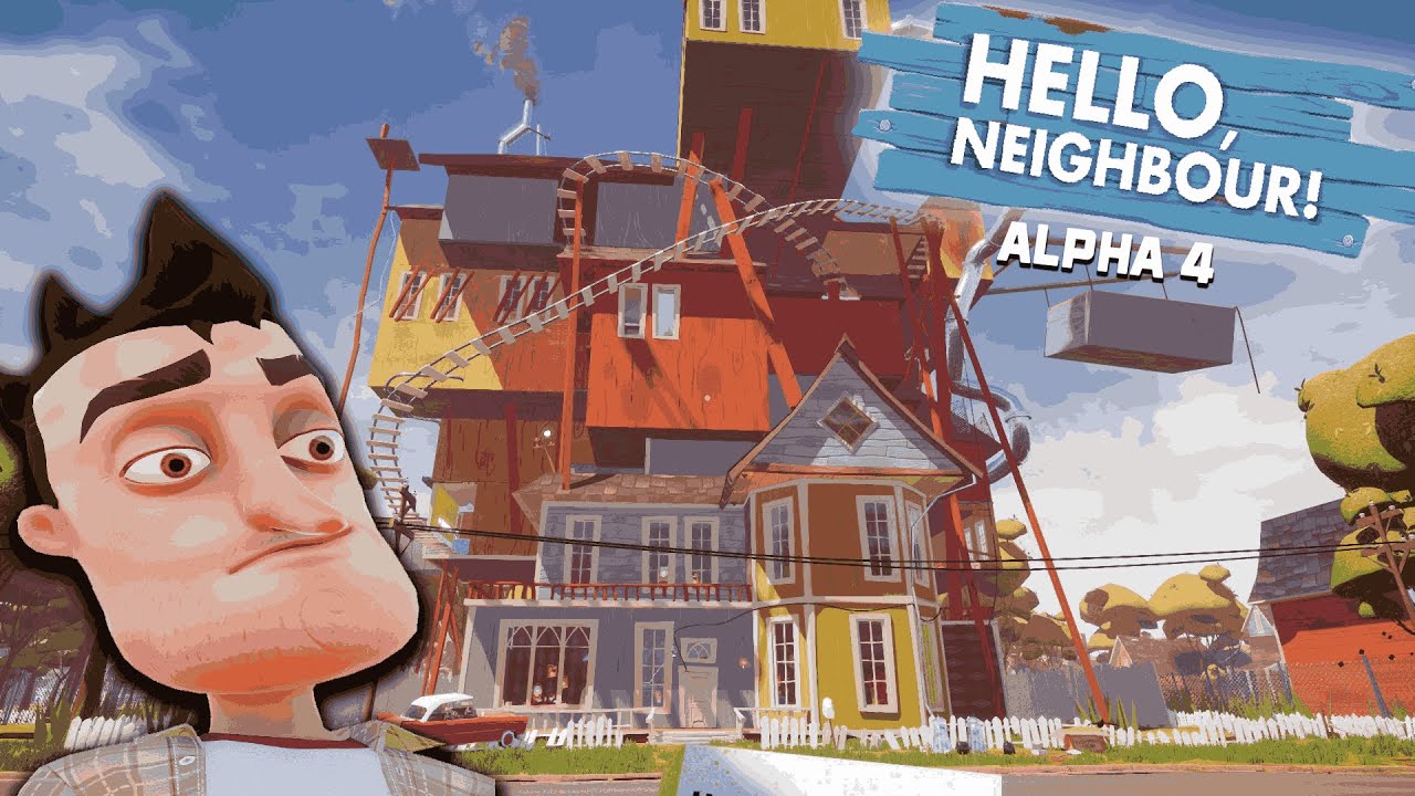 How to Finish Hello Neighbor Alpha 4 Easily – Full Walkthrough - YouTube