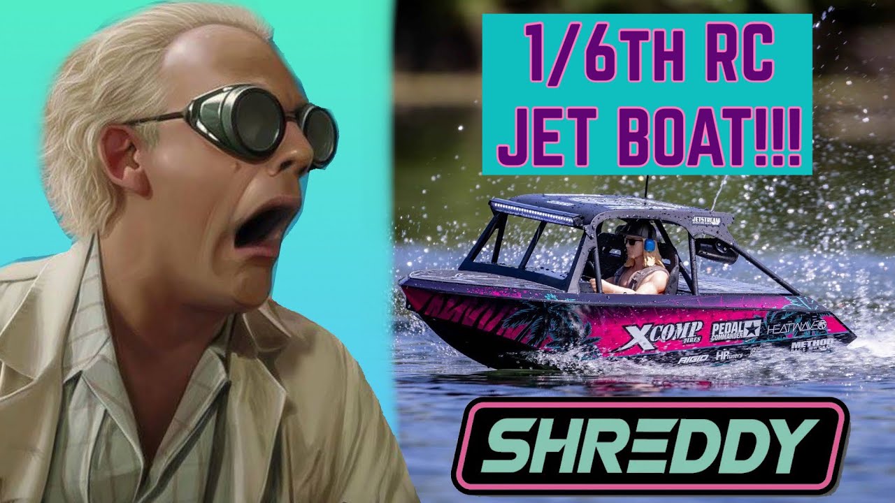 Pro Boat Jetstream 1/6 RC Boat By Shreddy Lyfe! Unboxing & Bash! - YouTube