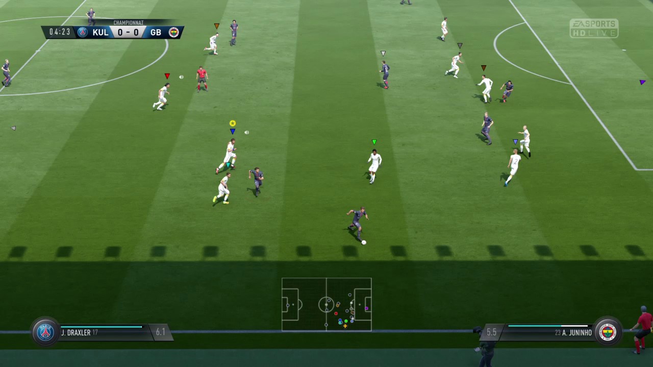 FIFA 17 - Regarder le radar... - YouTube