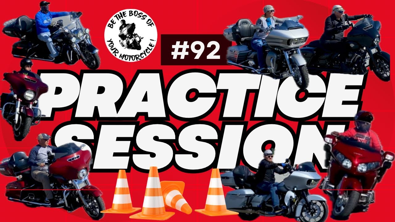 Practice Session #92 - Advanced Slow Speed Motorcycle Riding Skills ...