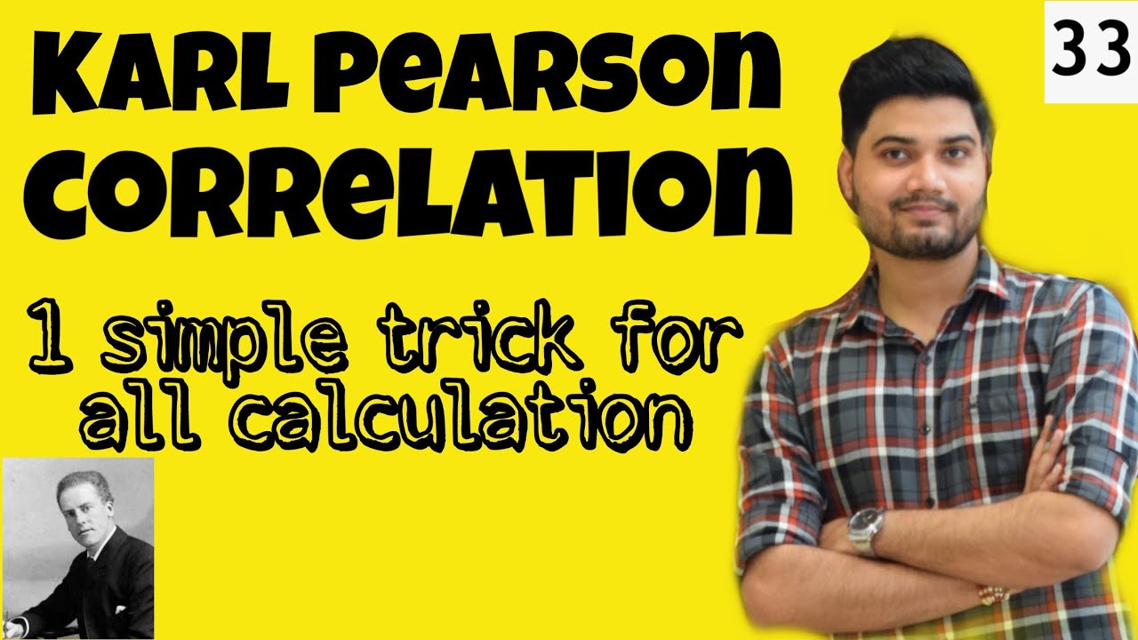 33 Karl Pearson s Coefficient Of Correlation Direct short Cut 33-karl-pearson-s-coefficient-of-correlation-direct-short-cut