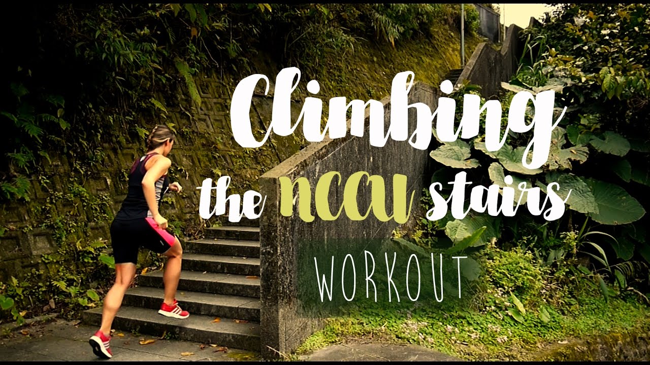 Climbing the NCCU stairs [WORKOUT] - YouTube