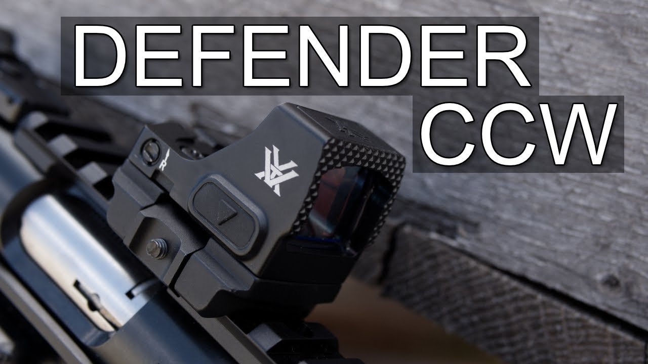 Vortex Defender CCW Red Dot Review - YouTube