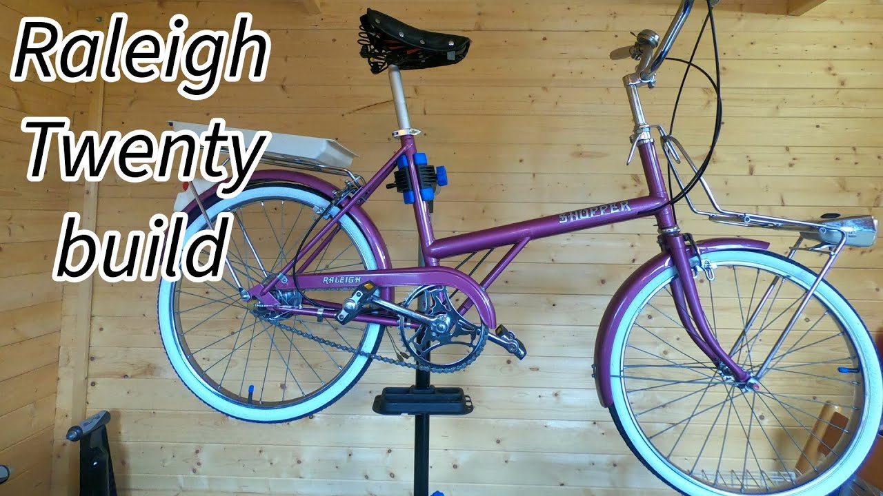 Amazing 40 year old vintage Raleigh Twenty - YouTube