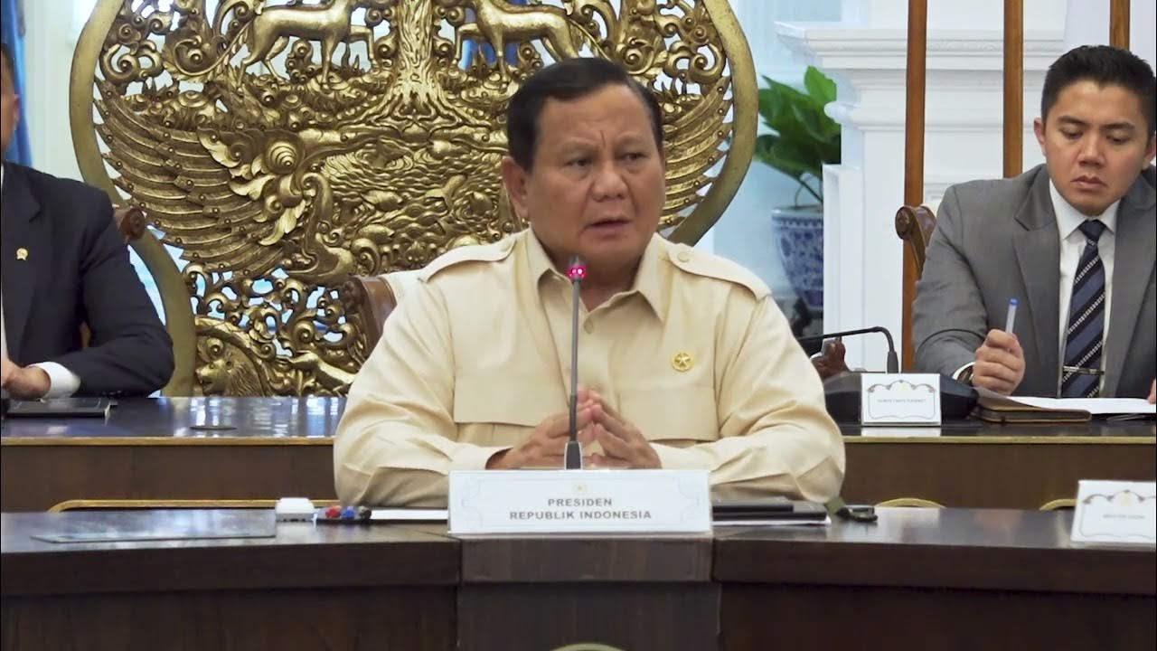 Presiden Prabowo Undang Legenda Investasi Ray Dalio dan Sejumlah Pebisnis - YouTube