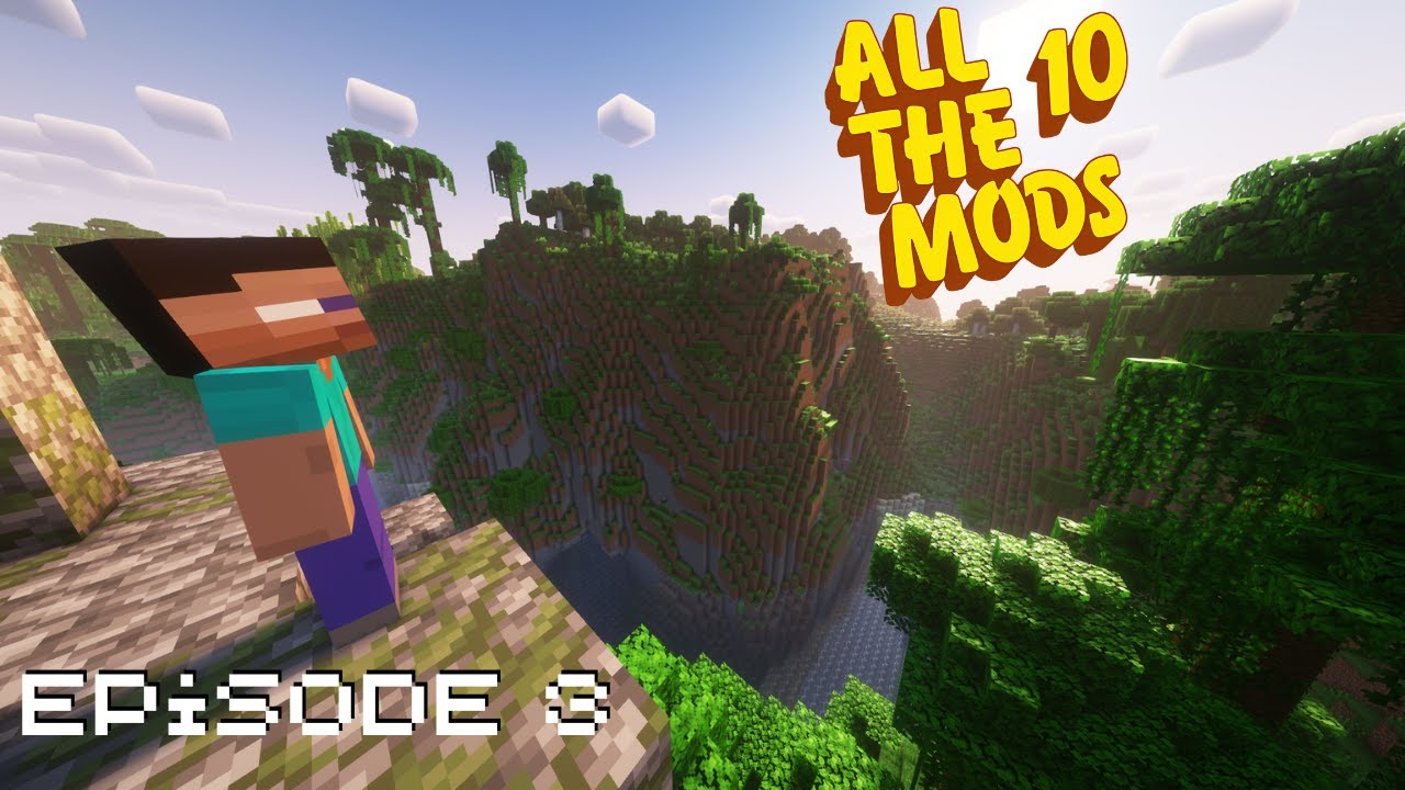 Minecraft All The Mods 10 EP3 Crafting our home! (No Commentary) - YouTube