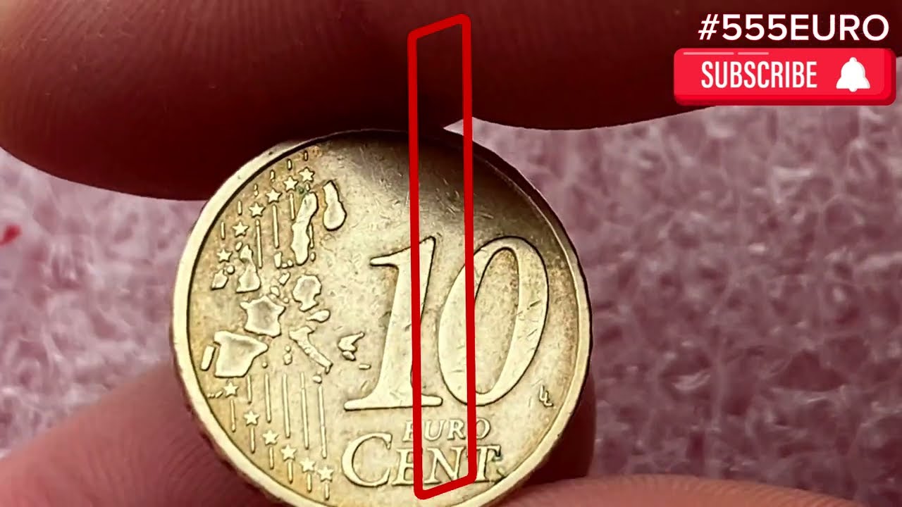 Rare Defect coin 10 cent ~ 100€ Italy - YouTube