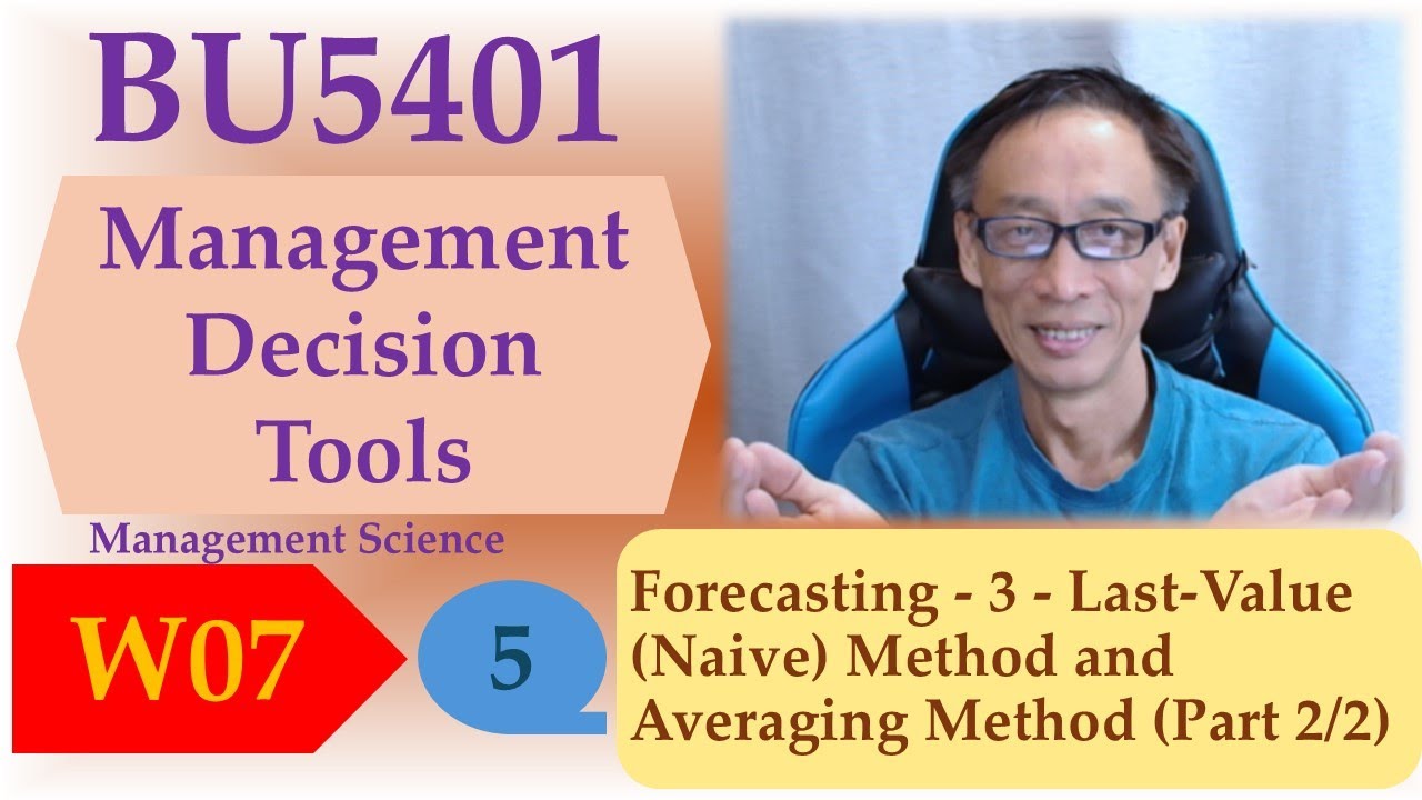 Forecasting - 3 - Last-Value (Naive) Method and Averaging Method (Part ...