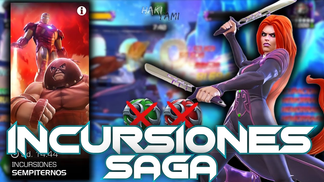 ¡La MEJOR combinación de Hackeos para INCURSIONES de SAGA! - Marvel ...