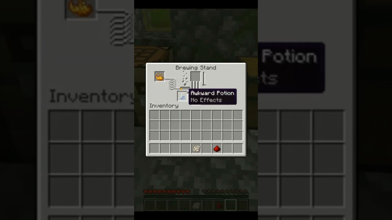 Minecraft potion of slow falling #shorts - YouTube