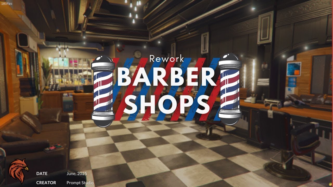 Barber Shop | GTA V Cinematic showcase for @PromptModeller - YouTube