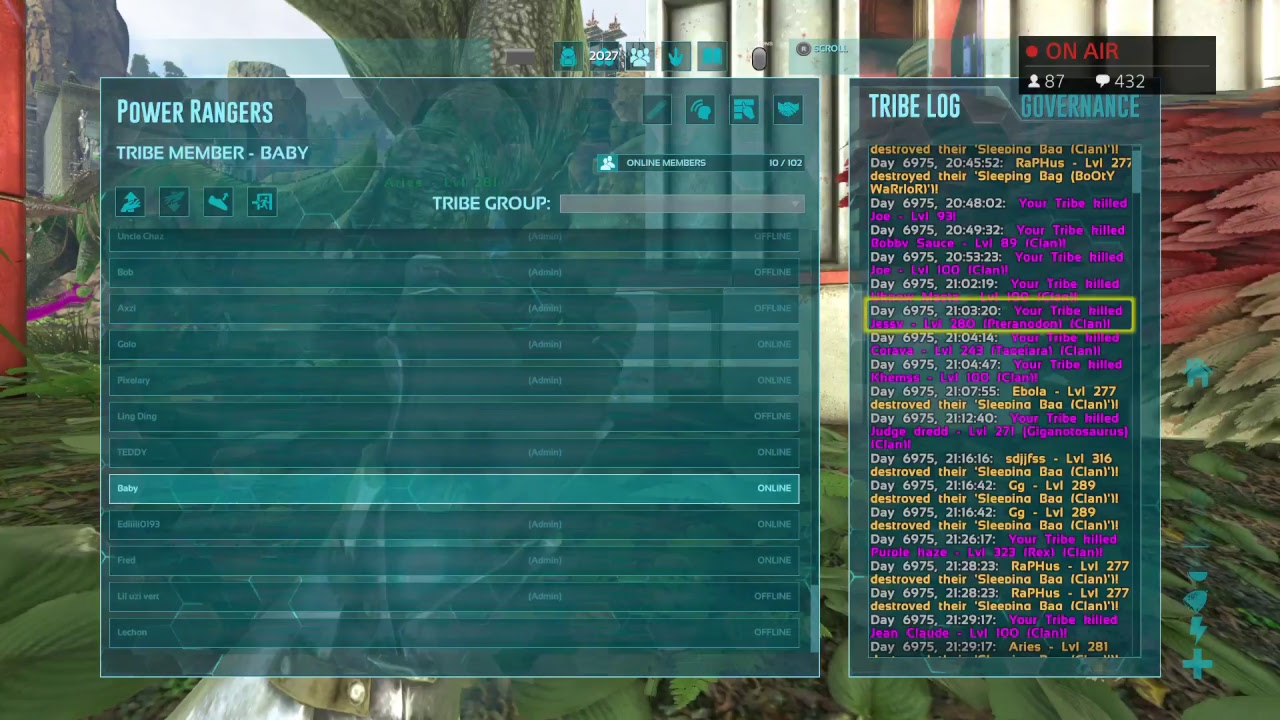 Defending Allies chilling ARK PS4 OFFICIAL POWER RANGERS (STREAM) - YouTube