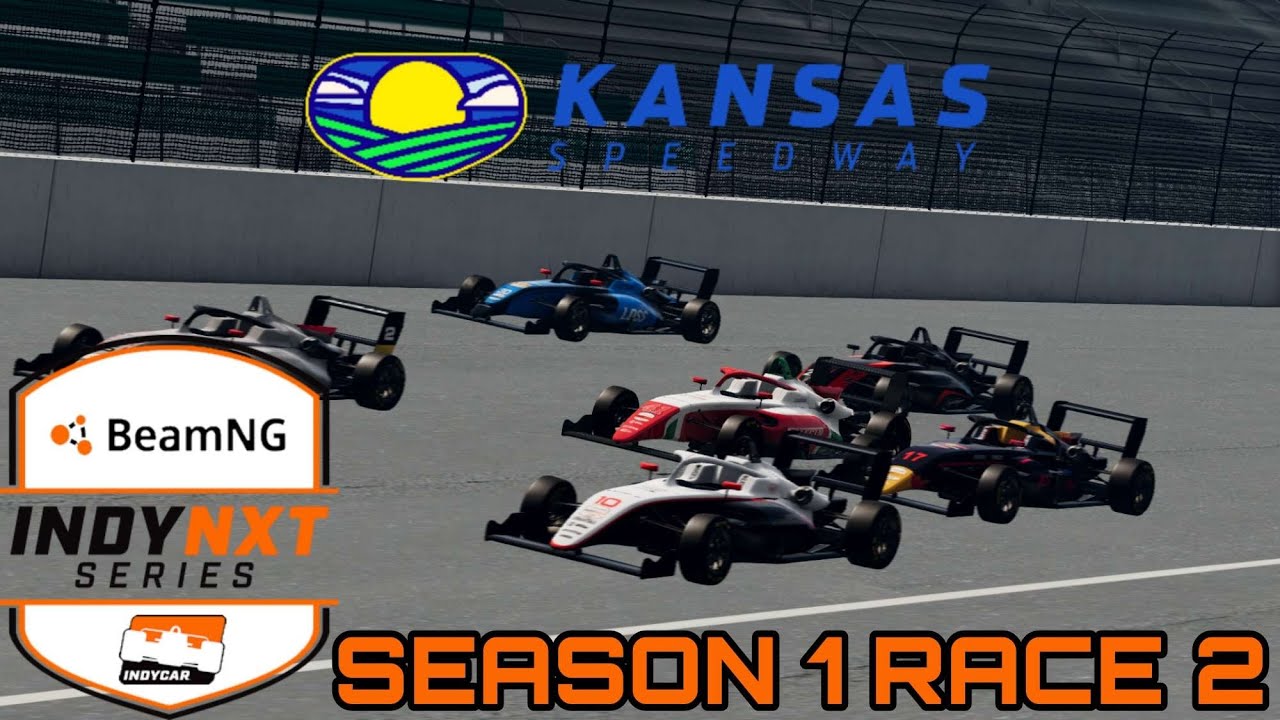 Indy NXT By BeamNG Kansas 100 at Kansas Speedway | Indy NXT BeamNG ...