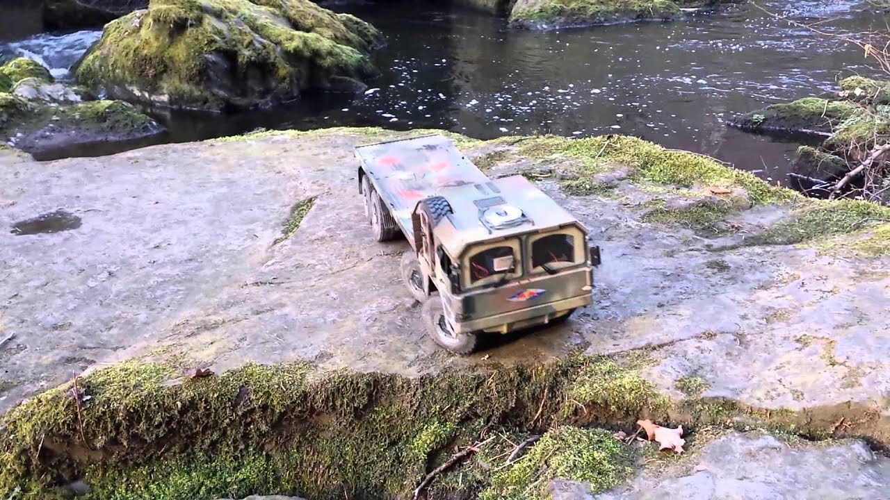 Cross RC MAN KAT 1 8x8 im Triebtal II - YouTube