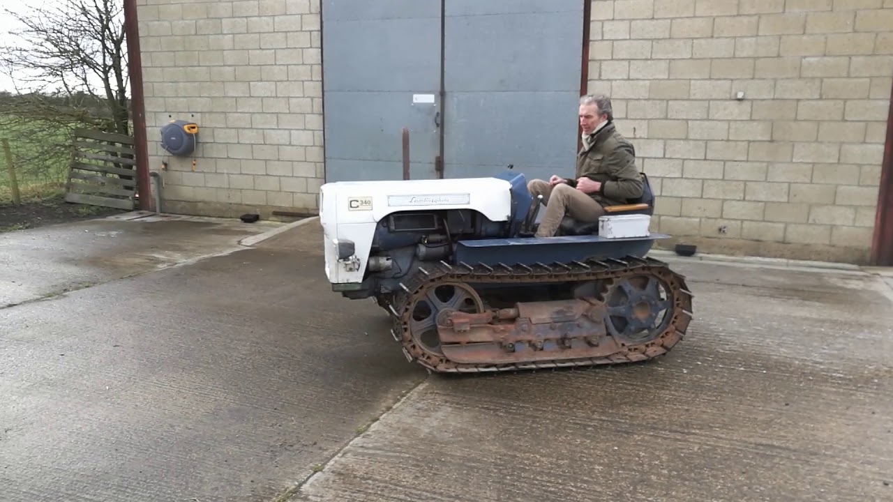 Classic late 1960's Lamborghini C340 Cingolato video (Crawler) NOW SOLD ...