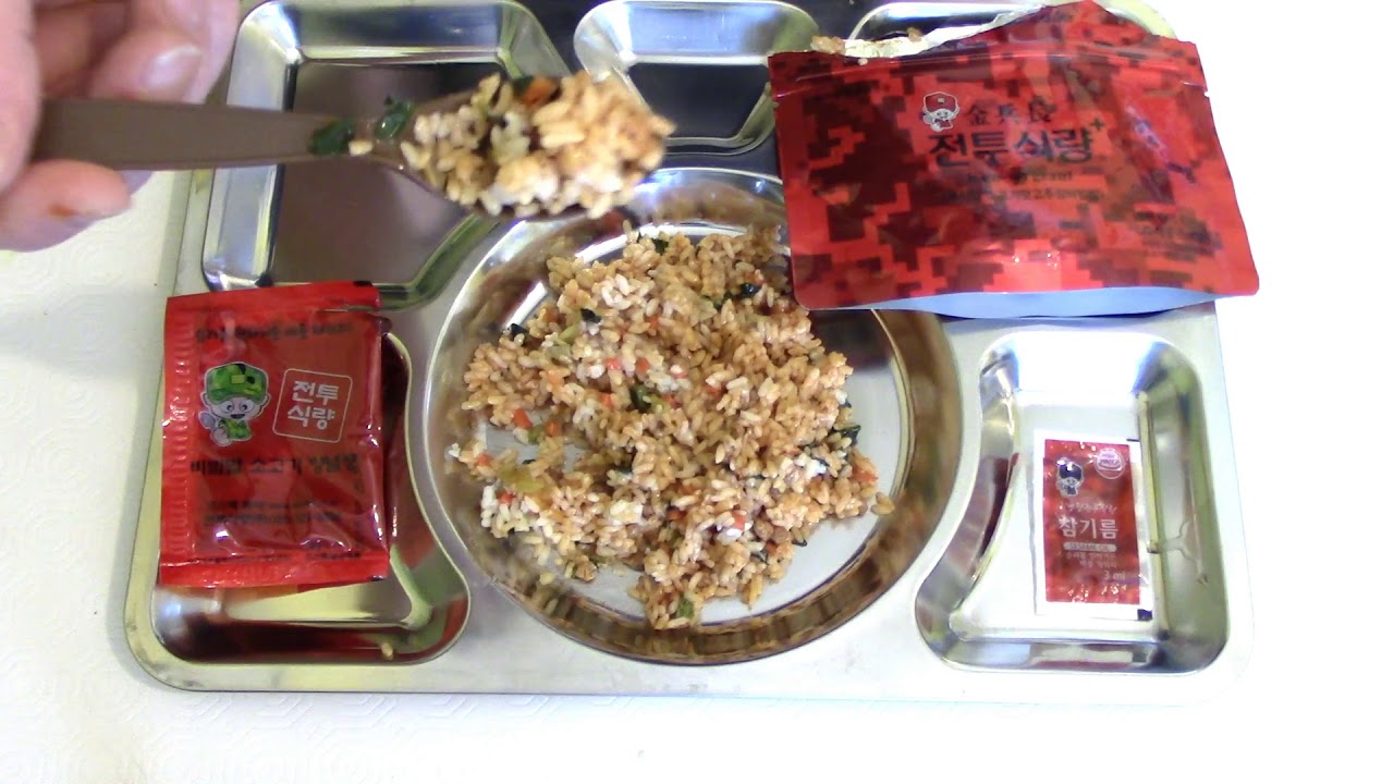 KOREAN MRE TASTE TEST - MILITARY OR CIVILIAN???....i JUST DON'T KNOW ...