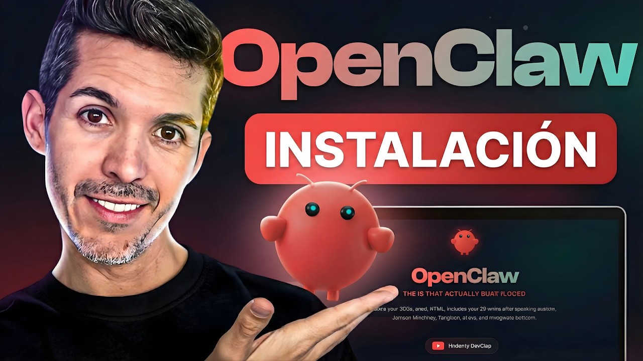 OpenClaw: Tutorial Completo de Instalación Paso a Paso (Clawdbot) - YouTube