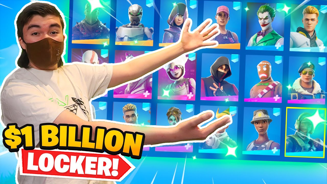 FRESH'S BILLION DOLLAR FORTNITE ACCOUNT! - YouTube