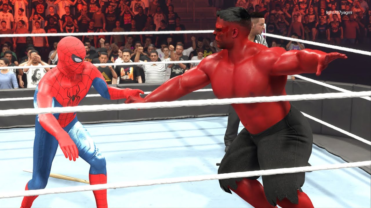 70. Red hulk vs spider man thanossuperhero wwe ,Best Marvel's Avengers ...