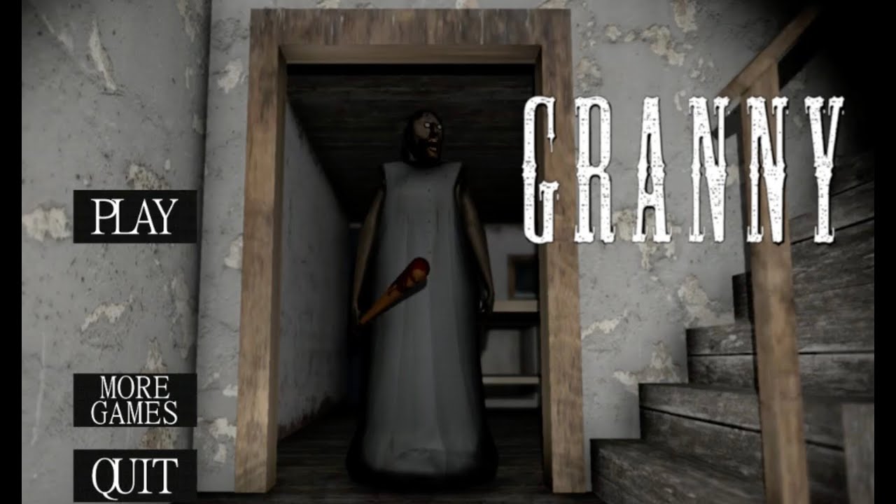 Granny Game ! A NEW SECRET ROOM IN THE BASEMENT ! - YouTube