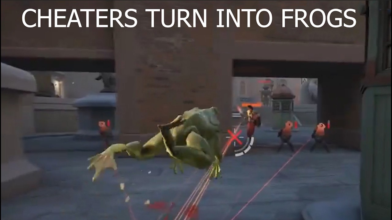 Cheating turns you into a frog - Deadlock - YouTube