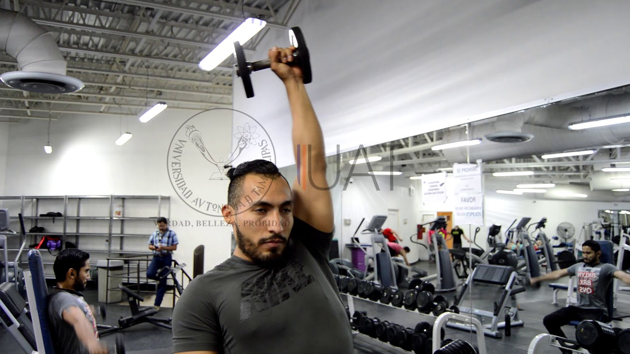 copa individual con mancuerna - YouTube