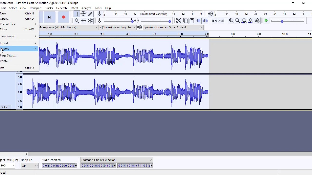 How to edit Audio by Audacity ICT Tool Brief Introduction - YouTube
