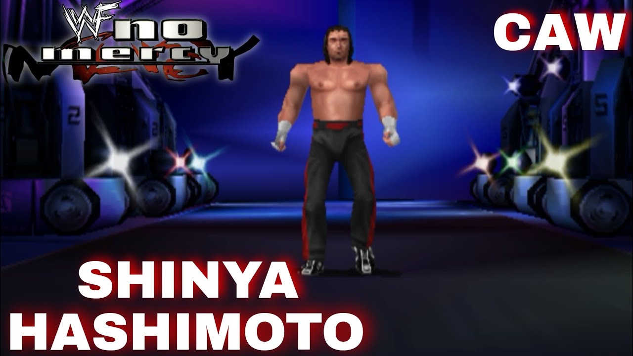 Shinya Hashimoto CAW in WWF No Mercy n64 - YouTube