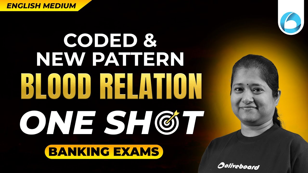 Coded and New Pattern Blood Relation in One Shot For All Banking Exam ...