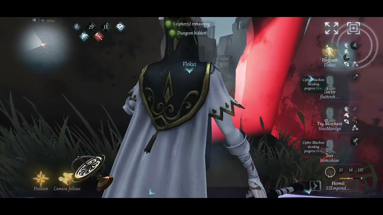 [Identity V] Professor gameplay - YouTube