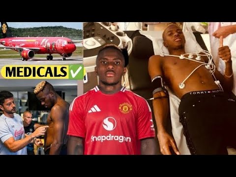 VICTOR OSIMHEN COMPLETES MEDICAL AT CARRINGTON AND SIGNS FOR MANCHESTER ...