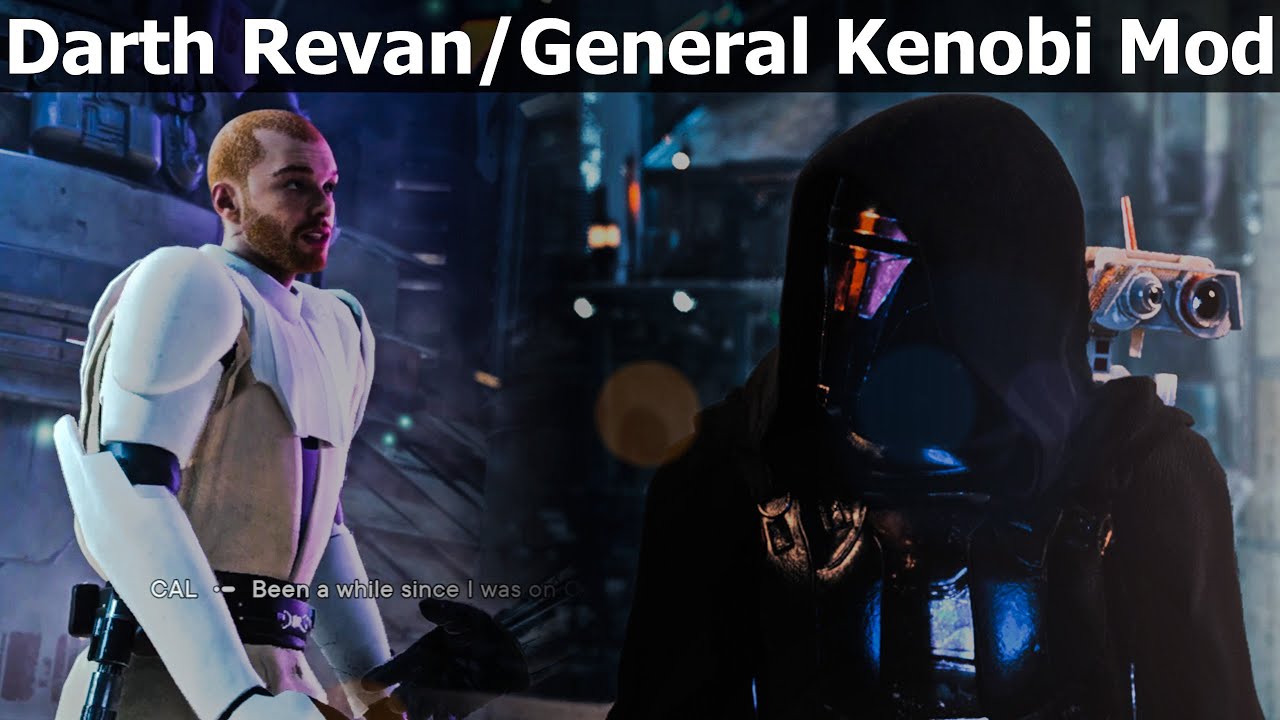 Jedi Survivor Mods Darth Revan & General Kenobi Armor (Outfit Manager) - YouTube