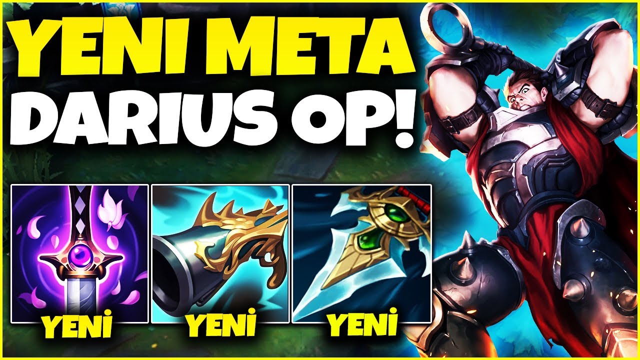 YENİ META AFK BIRAKTIRAN DARİUS! (SADECE W İLE TEK ATIYOR) - YouTube