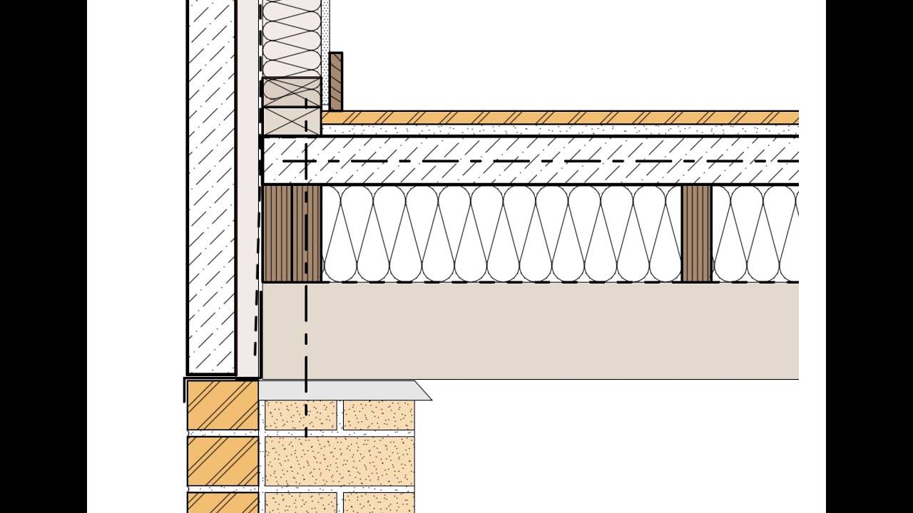 2D detailing - timber framed wall section - part 7 - YouTube