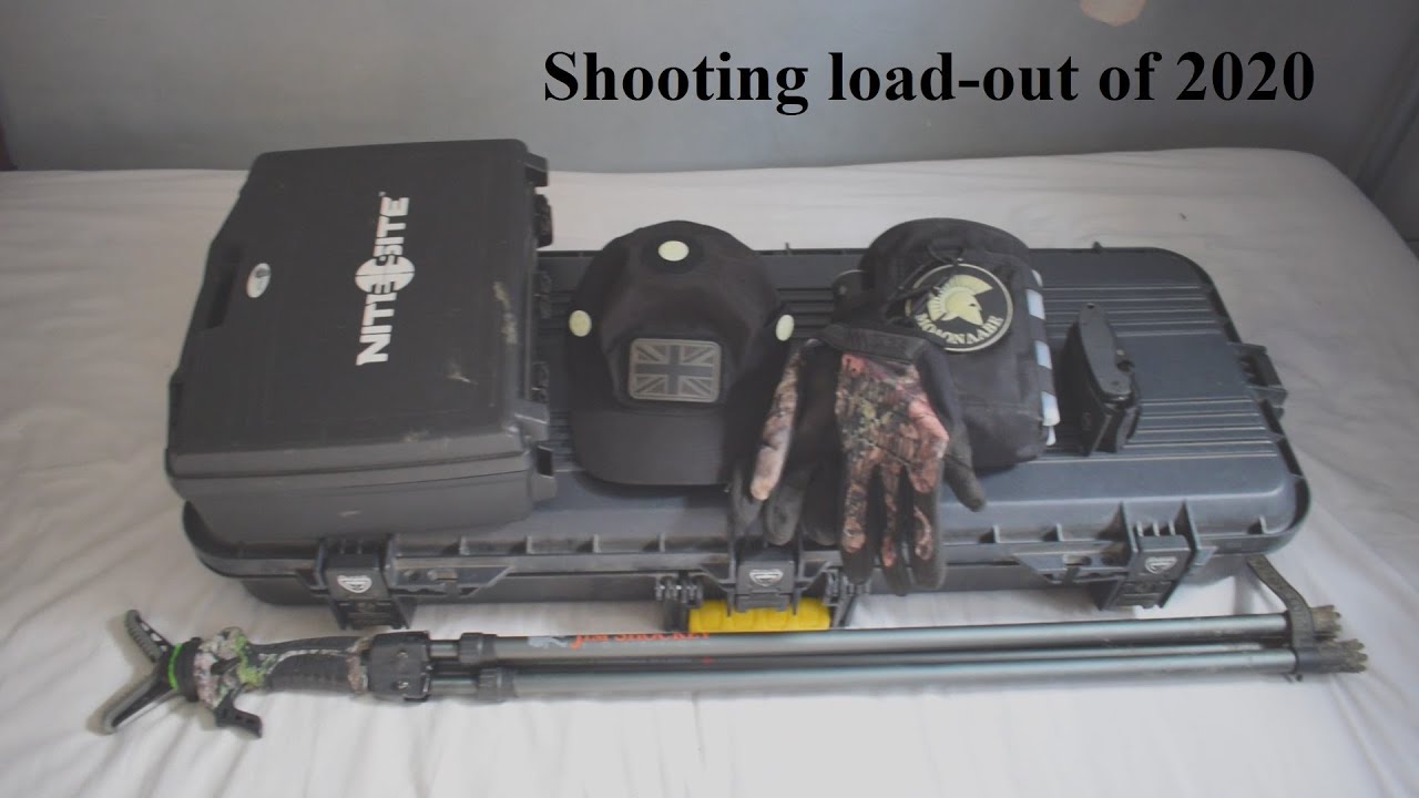Tried and Tested Air Rifle shooting gear : What i take with me. - YouTube