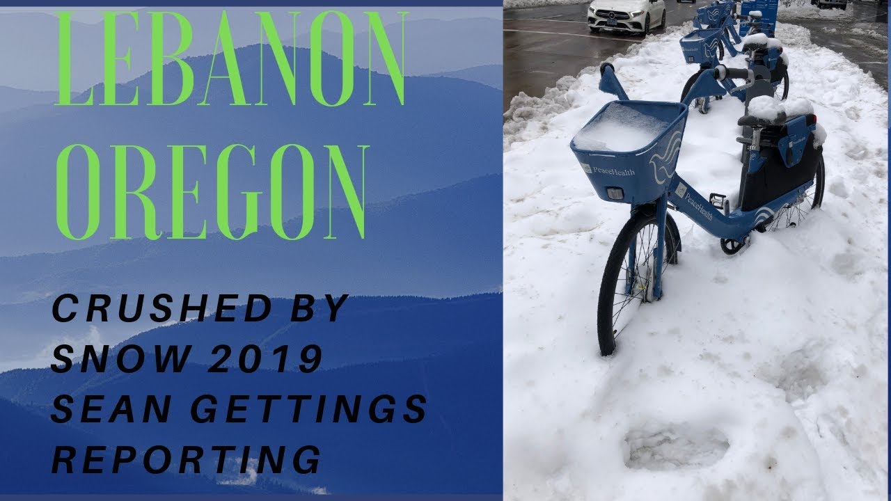 Lebanon, Oregon Blizzard of 2019 - YouTube