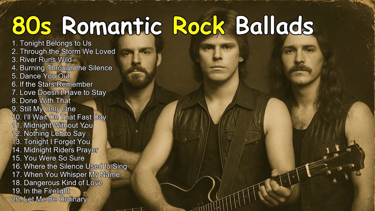 80s Romantic Rock Ballads 💖 | Vol. 28 – Iconic Love & Power Ballads ...