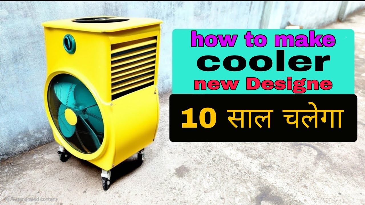 How to make a cooler for Summers - YouTube