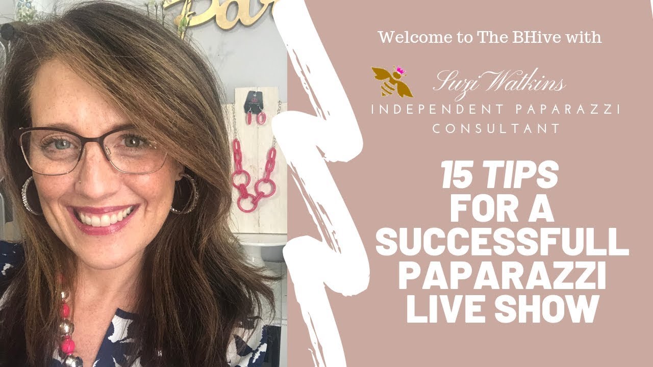 15 tips to having a successful Paparazzi Live Sale - YouTube