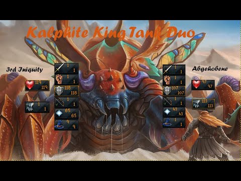 Rs3 Kalphite King Tank Duo ft MinMaximust - YouTube