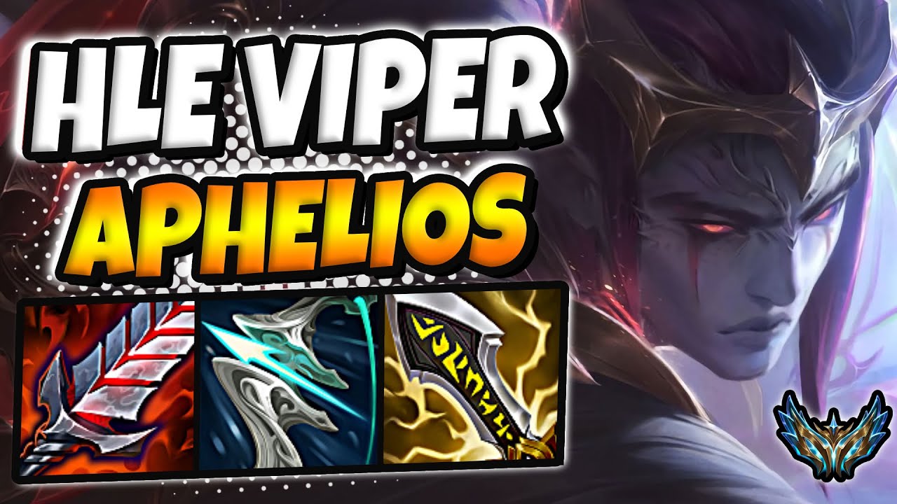 Viper Aphelios vs Xayah ADC [ MVP ] Patch 13.6 Korea Challenger - YouTube