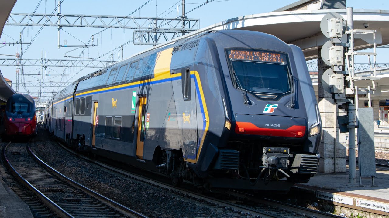 "ROCK" TPER | INTERCITY E ALTRI TRENI PASSEGGERI A PADOVA - YouTube