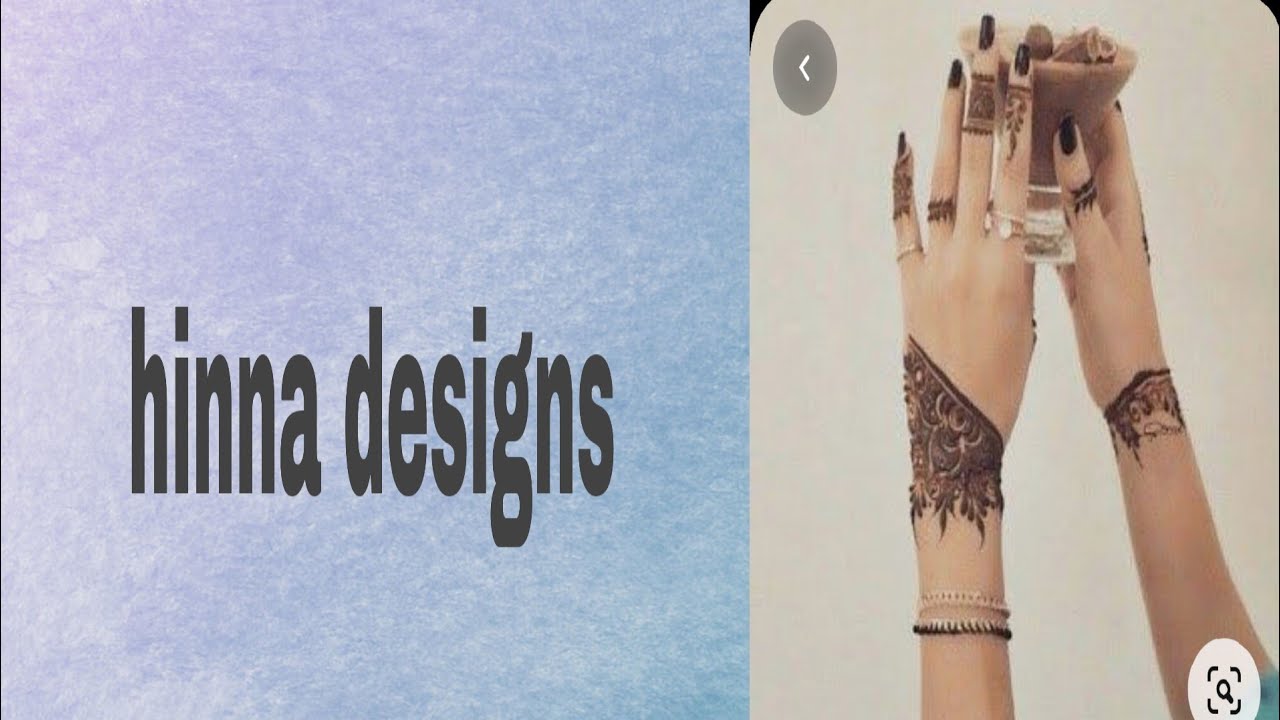 simple and beautiful hinna designs 2020 - YouTube