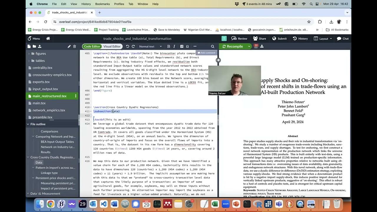 Integrating Overleaf with VScode and AI writing assistant - YouTube