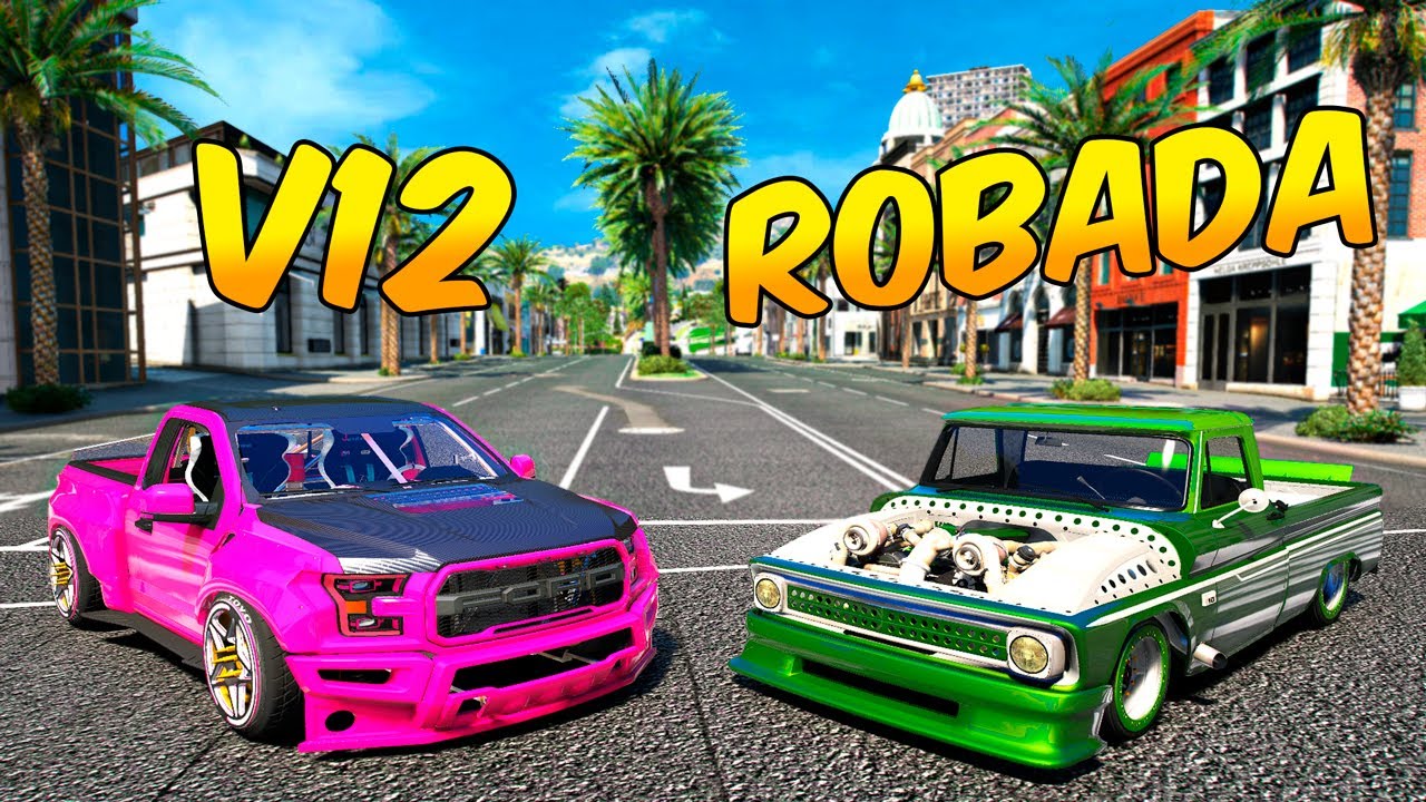 Recupero Mi Camioneta Con Motor V12 Gta Rp - YouTube