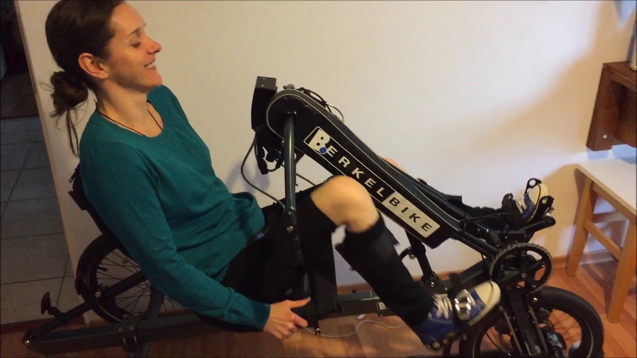 Kinga on the Berkelbike - June 2018 - YouTube