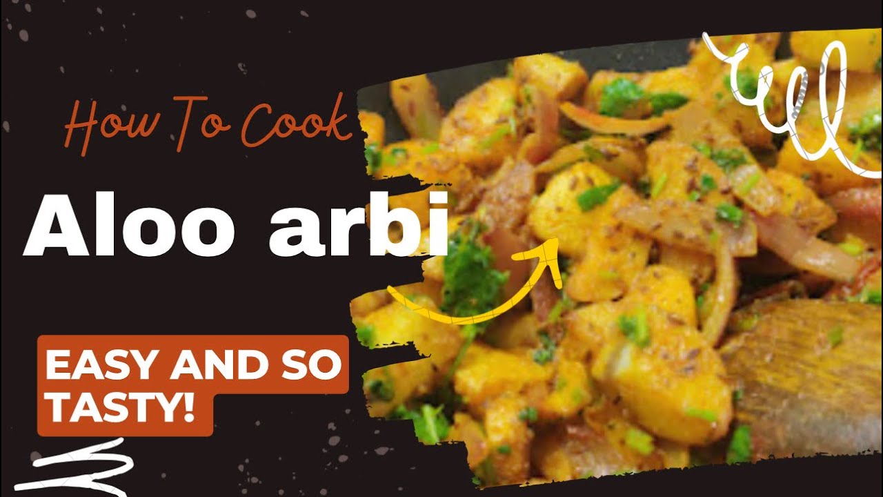 Arbi aloo sabji | potato and taro root sabji | - YouTube